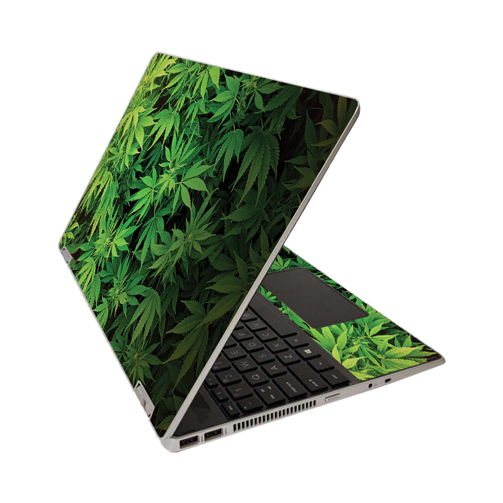 Weed Skin For Pavilion x360 15" (2020) — MightySkins