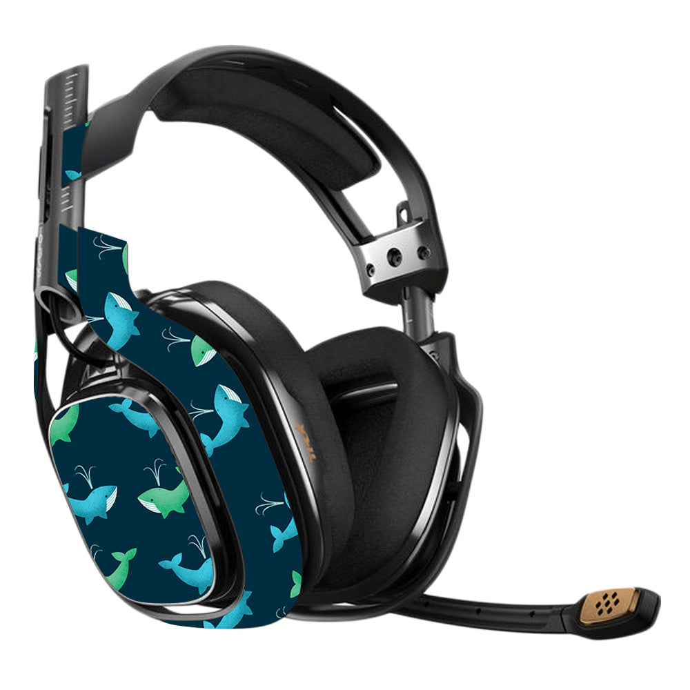 Whale Wave Skin For Astro A40 — MightySkins