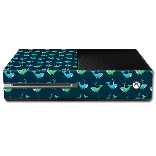 Whale Wave Skin For Microsoft Xbox One — MightySkins