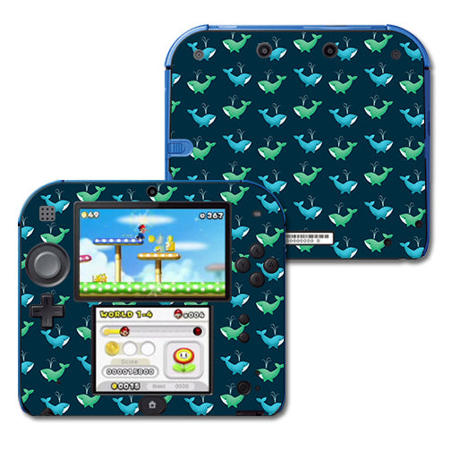 Whale Wave Skin For Nintendo 2DS — MightySkins