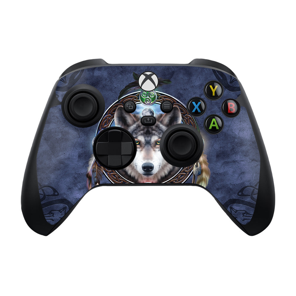 Wolf Dreamcatcher Skin For Microsoft XBOX Series X and S Controller ...