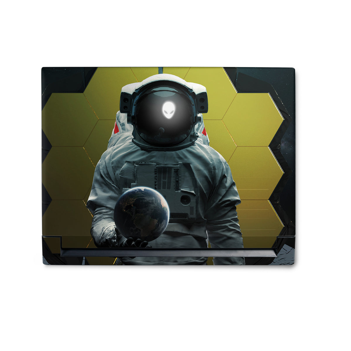 World In Your Hand Skin For Alienware M18 R1 (2023) Laptop — MightySkins