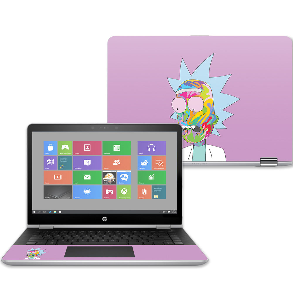 Wubba Lubba Skin For HP Pavilion x360 14" (2017) — MightySkins