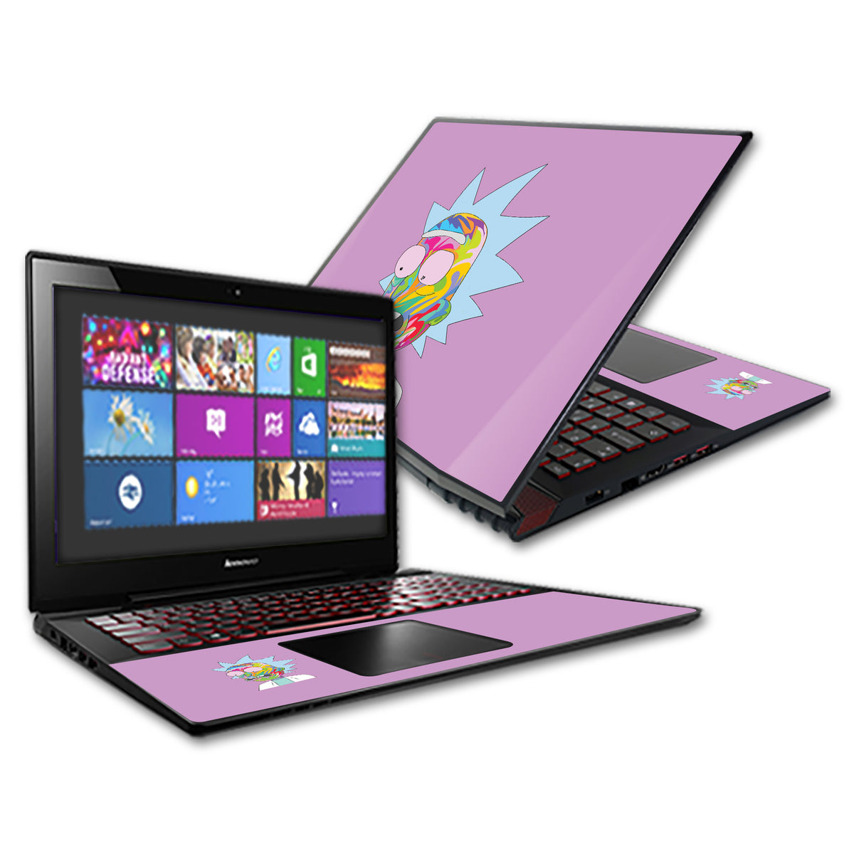 Wubba Lubba Skin For Ideapad Y50 15.6" Screen — MightySkins