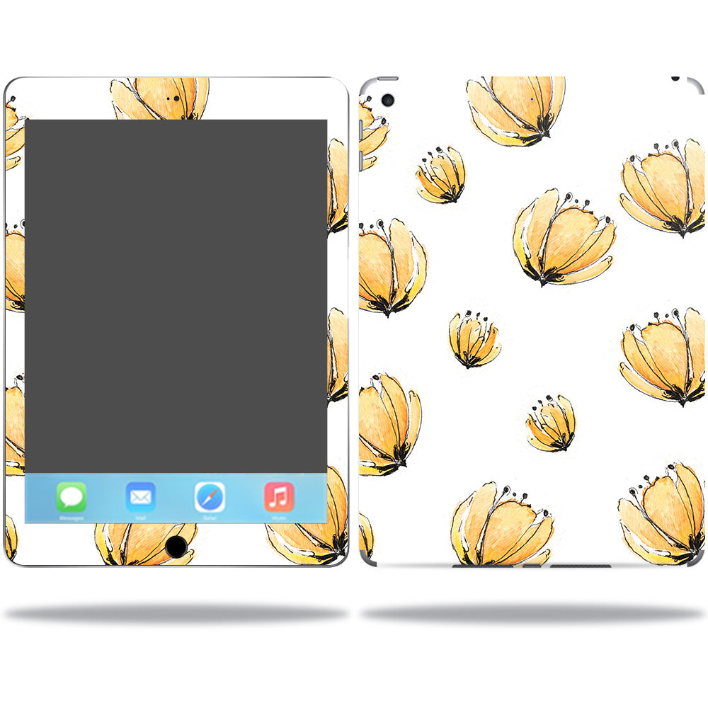 Yellow Poppy Skin For Apple iPad 5th Gen — MightySkins